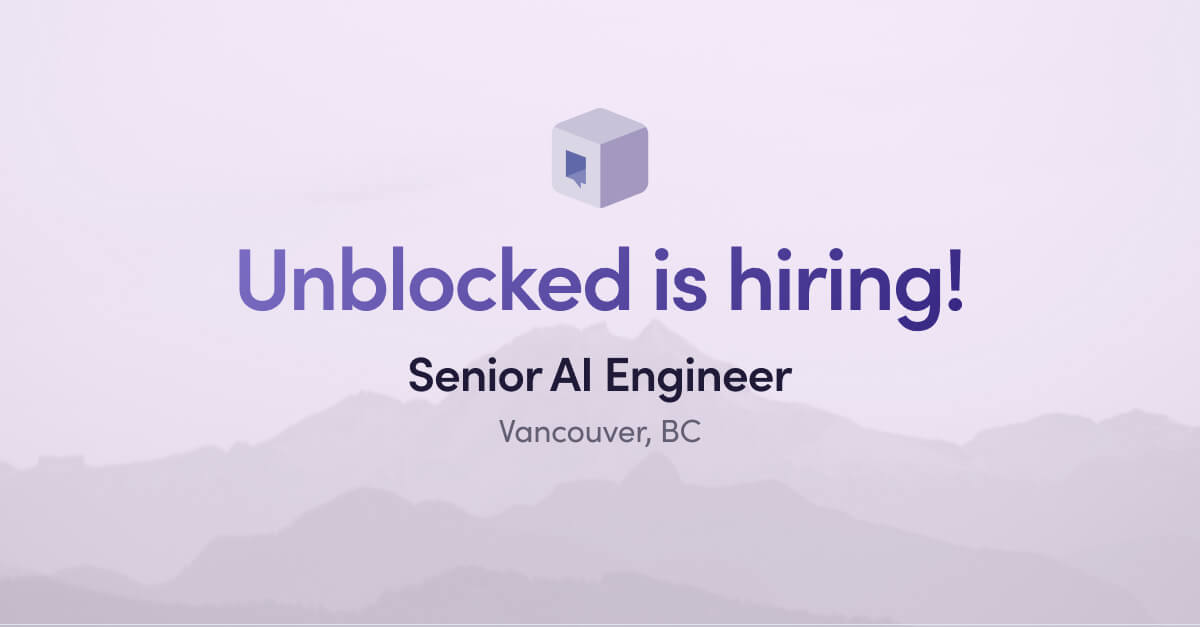 Unblocked Careers -- AI Engineer