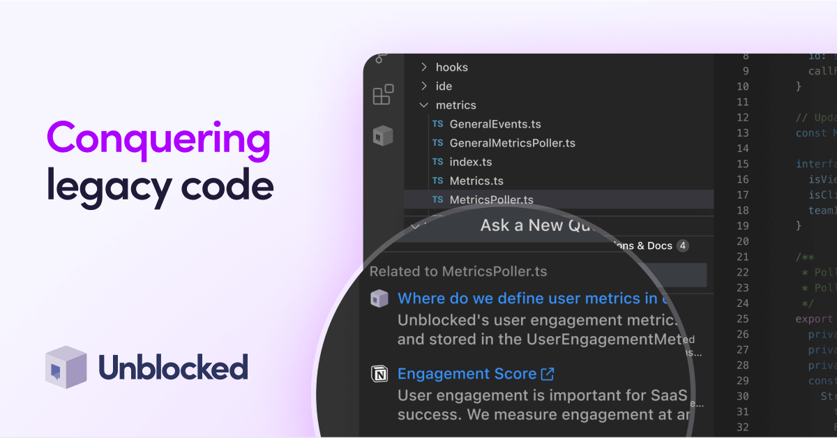Conquering legacy code with Unblocked