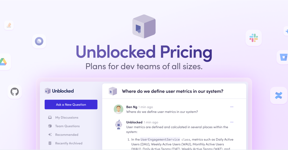 Book a demo to see Unblocked in action